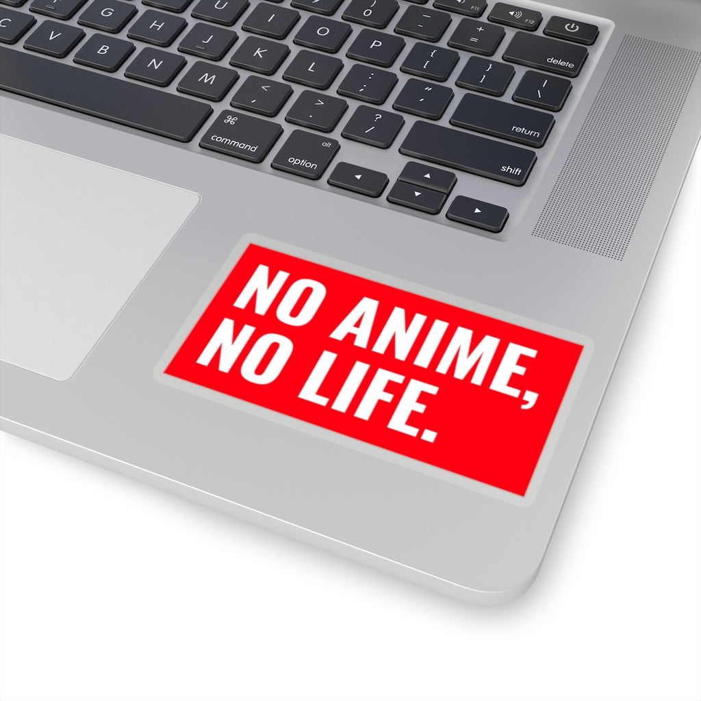 No Anime, No Life. Sticker – fusionpopculture
